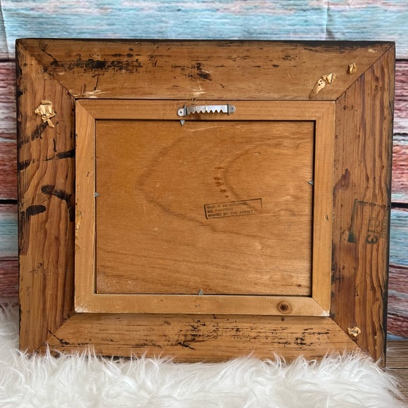 Vintage | Art | Vintage David Days Framed Landscape Oil Painting | Poshmark